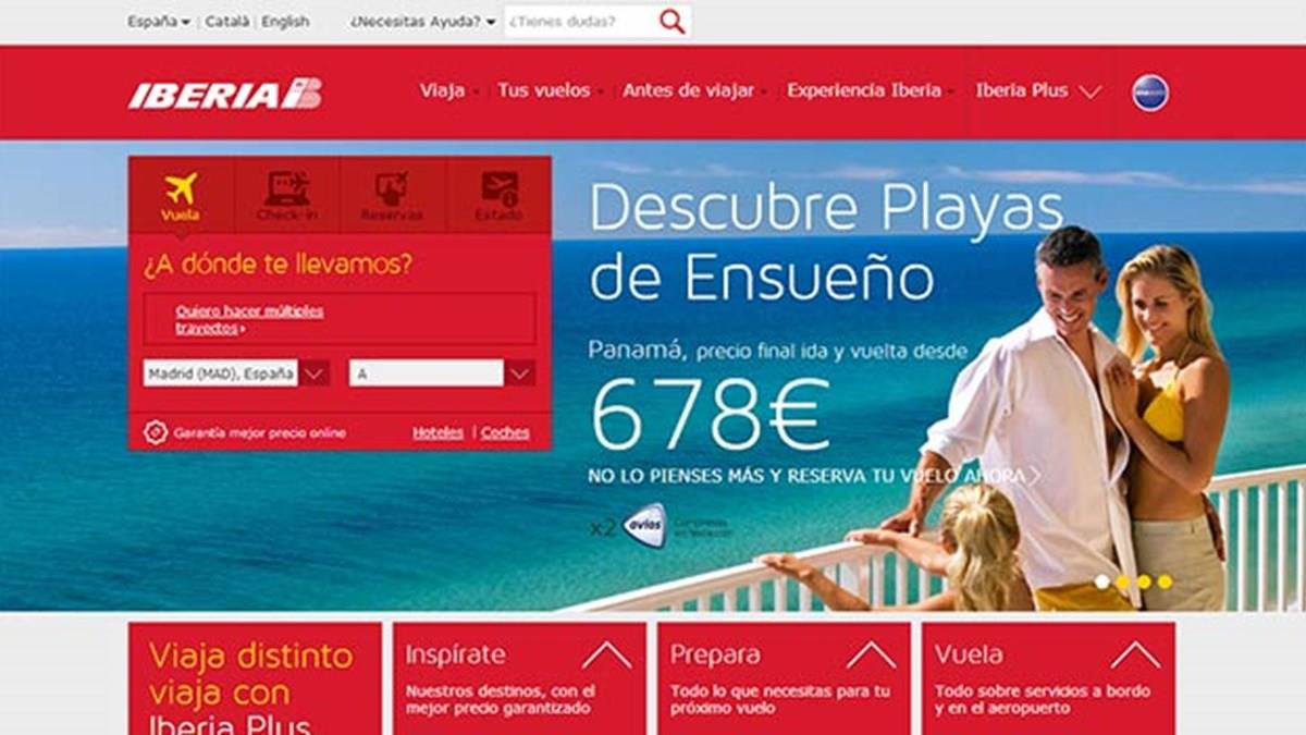 Novo site da Iberia aposta em soluções de redes sociais