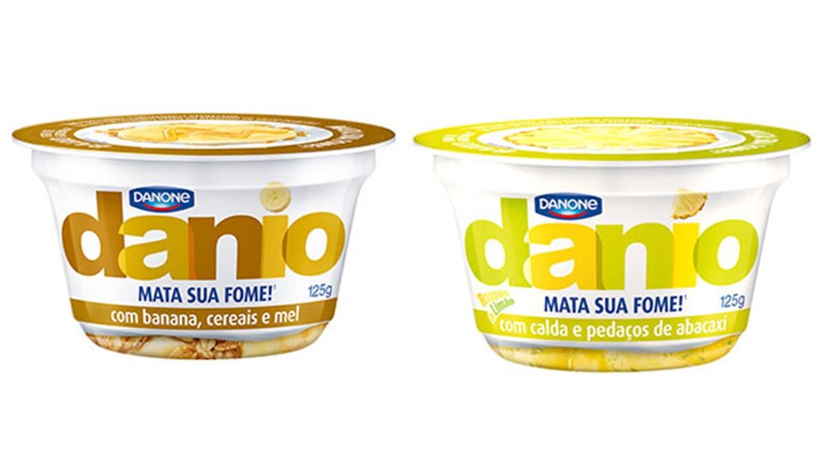 Danone apresenta dois novos sabores do iogurte Danio