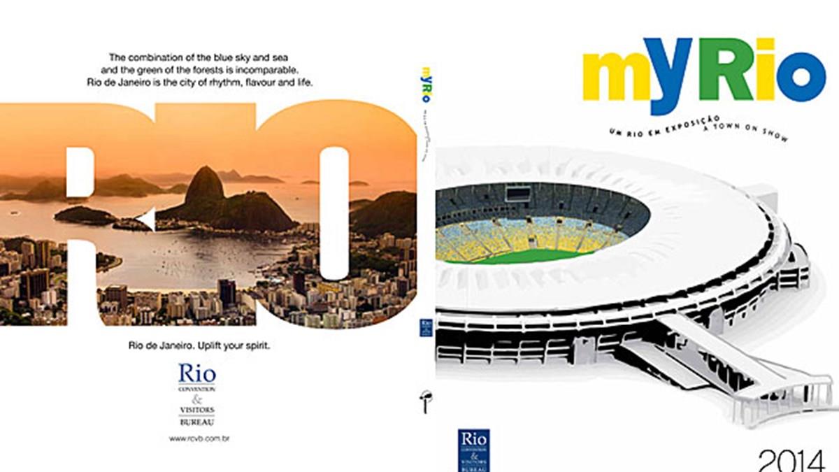 Rio CVB lança livro My Rio com seção especial da Copa
